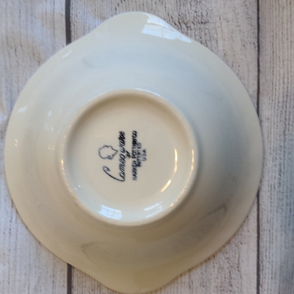 Harker Pottery | Dining | Vintage Harker Pottery Cameoware Blue Swirl 7 ...